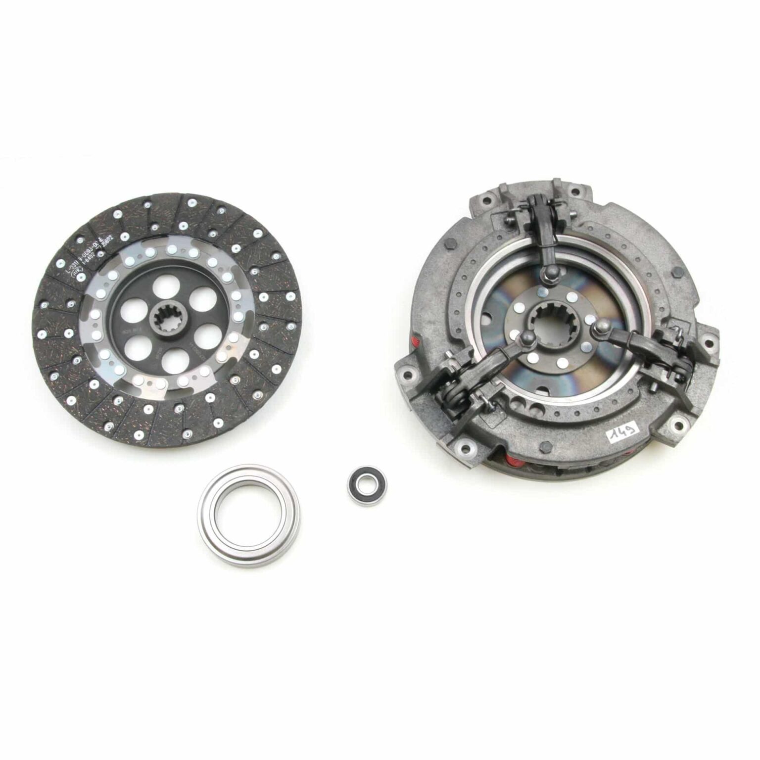 Kit Embrayage Complet Massey Ferguson - 133 135 140 203 37 42 - Edel