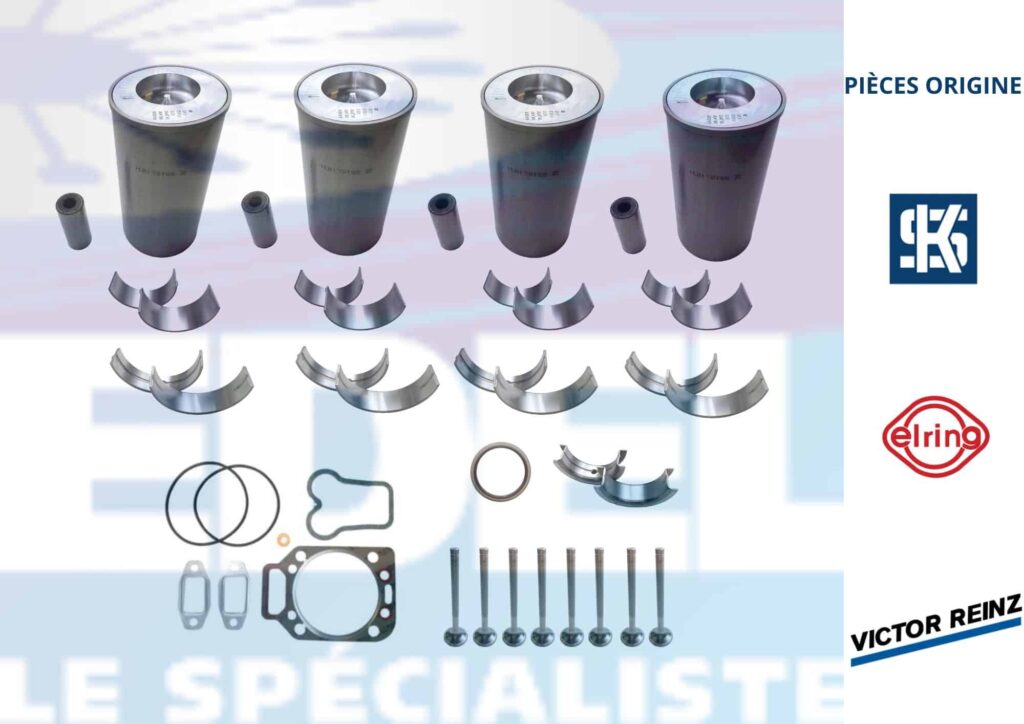 Kit révision moteur MWM D226 axe 32 origine KS Tracteur agricole - Edel